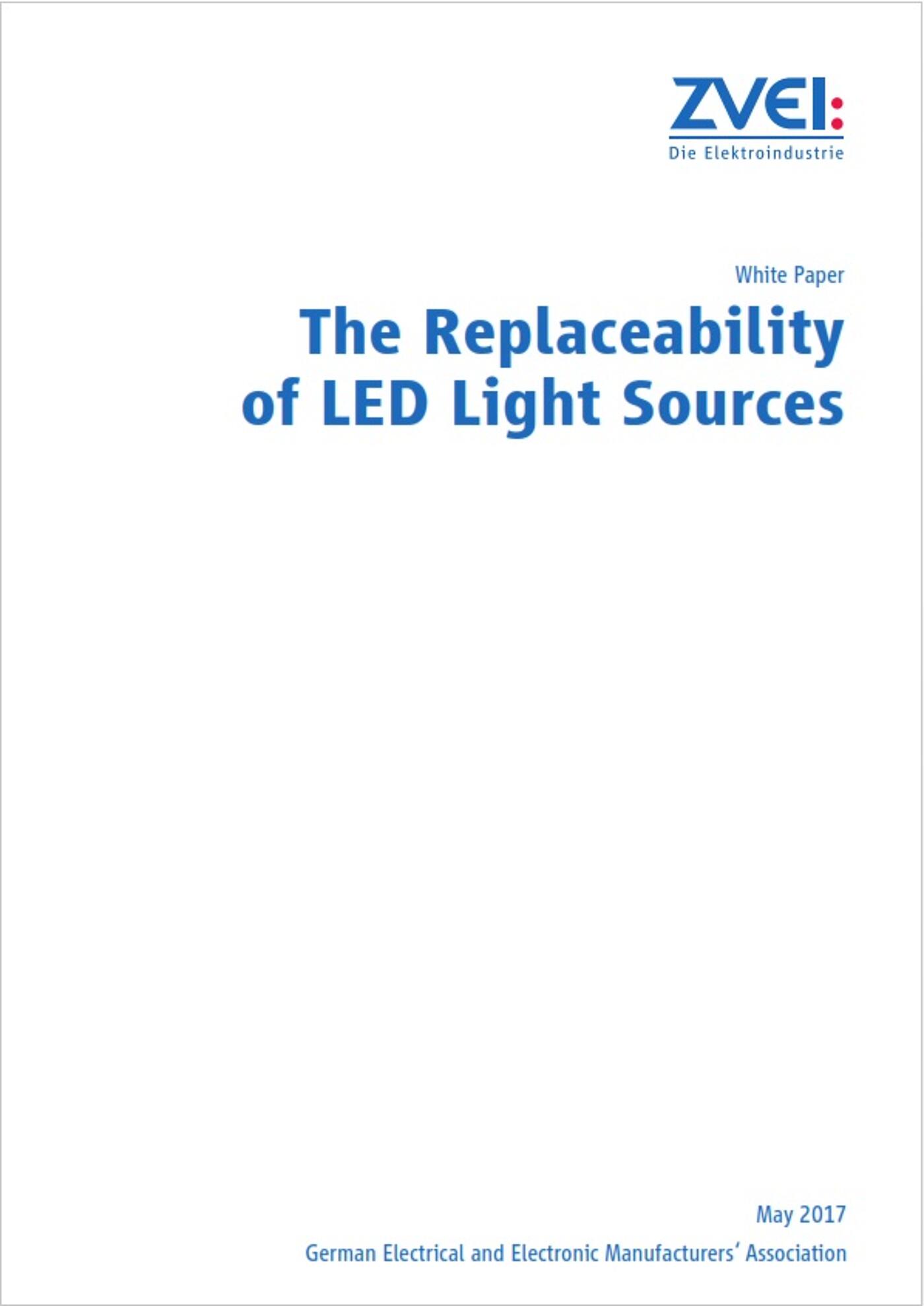The Replaceability of LED Light Sources
