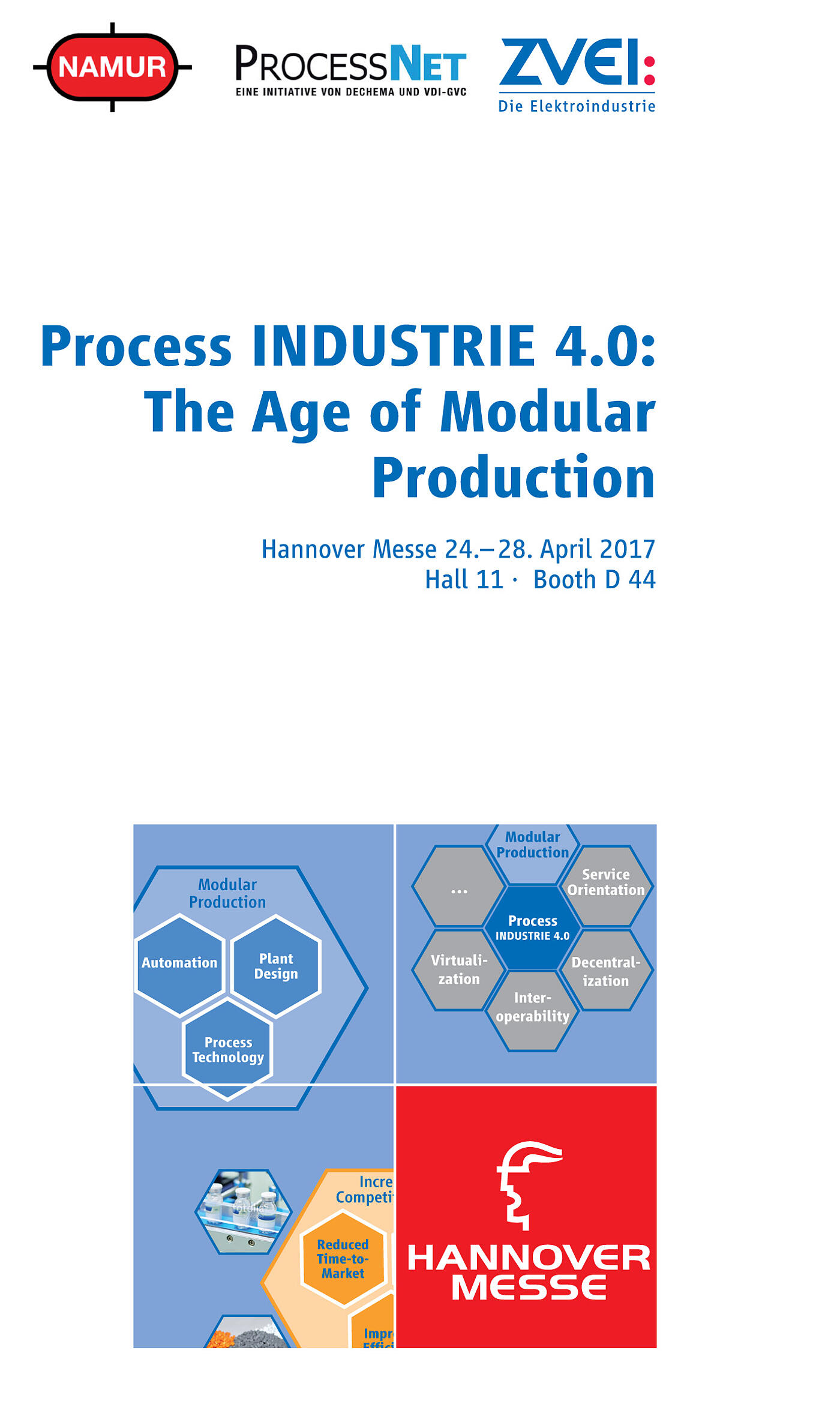 Process Industrie 4.0: The Age of Modular Production (Hannover Fair)
