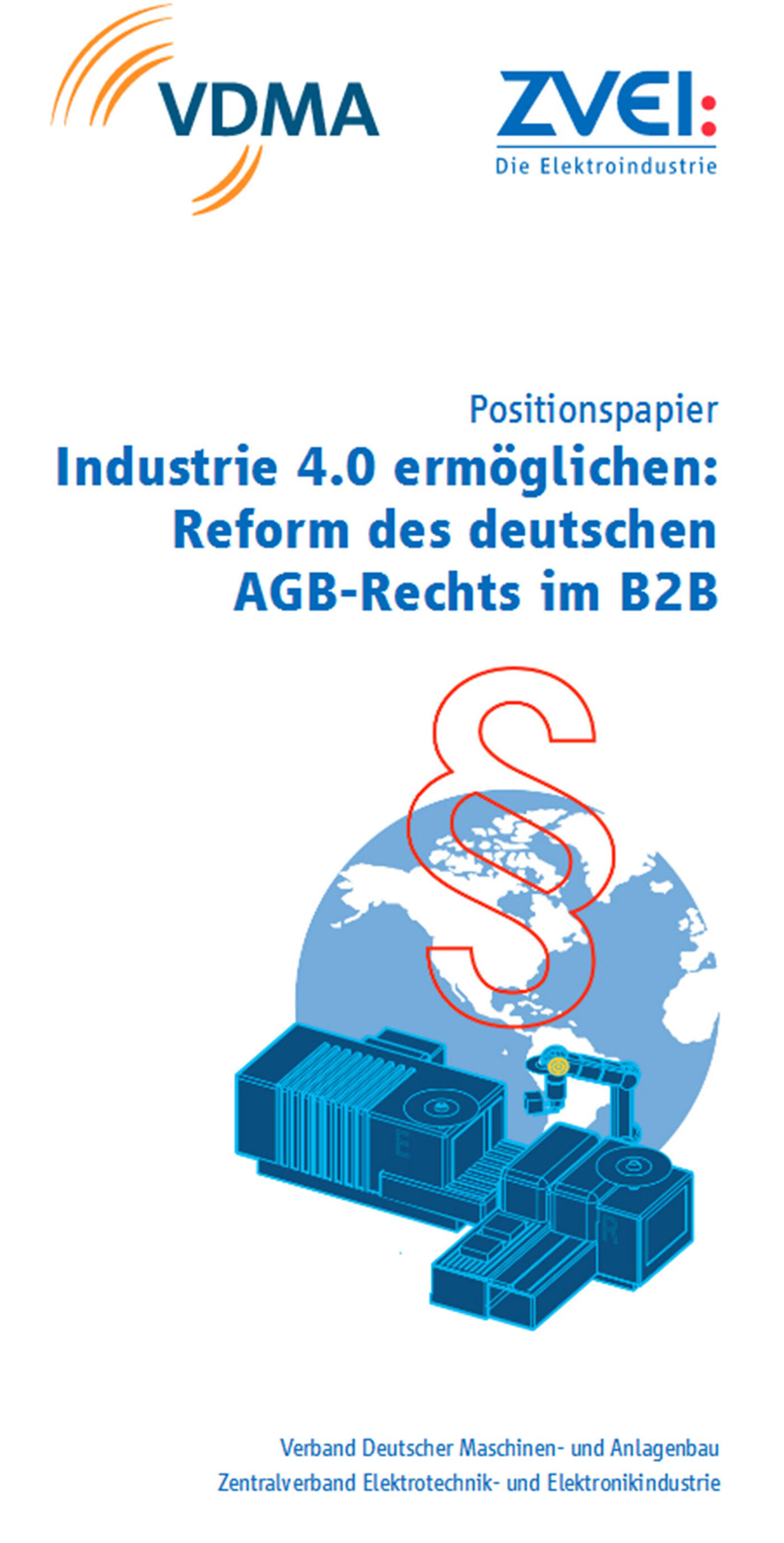 Industrie 4.0 ermöglichen: Reform des deutschen AGB-Rechts im B2B (Flyer)